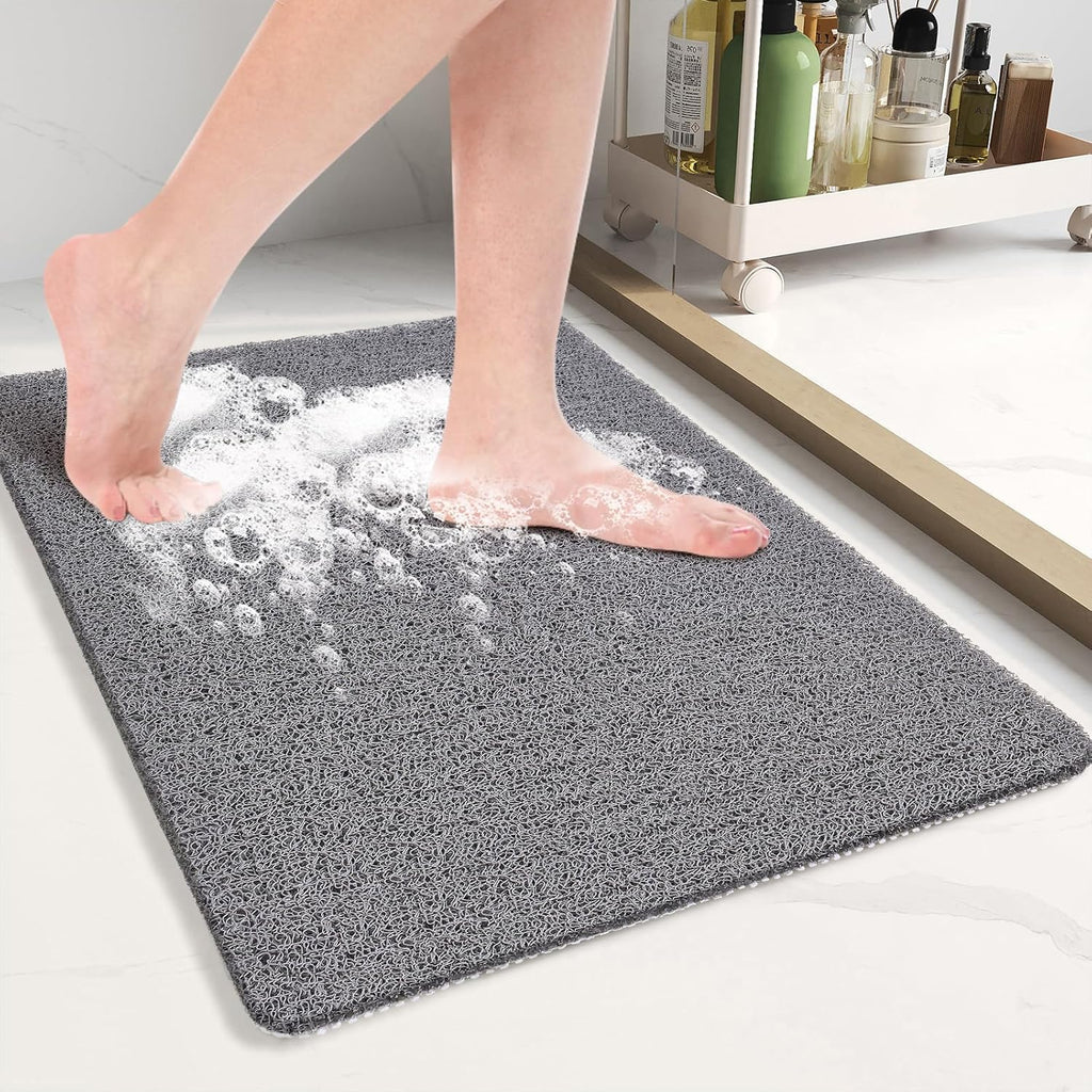 Non Slip Shower Mats, Grey – ComiComi