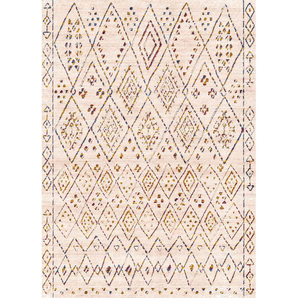 ComiComi Beige 6x9 Modern Boho Area Rugs For Living Room Easy To Clean