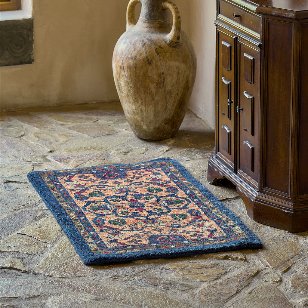 Blue Echoes Wool Rug – ComiComi