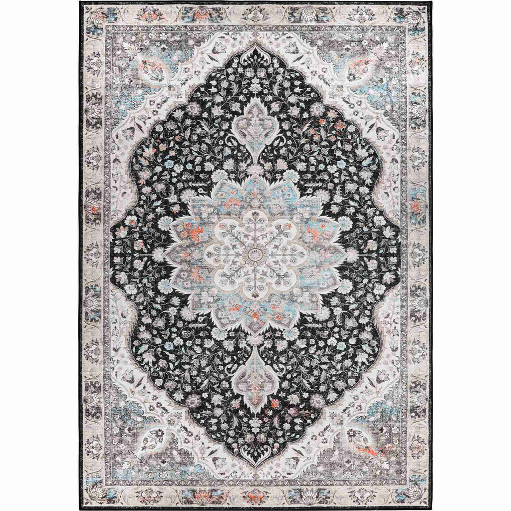 ComiComi Washable Rugs Arman Calmness Rug for Living Room 5x7 Area Rug