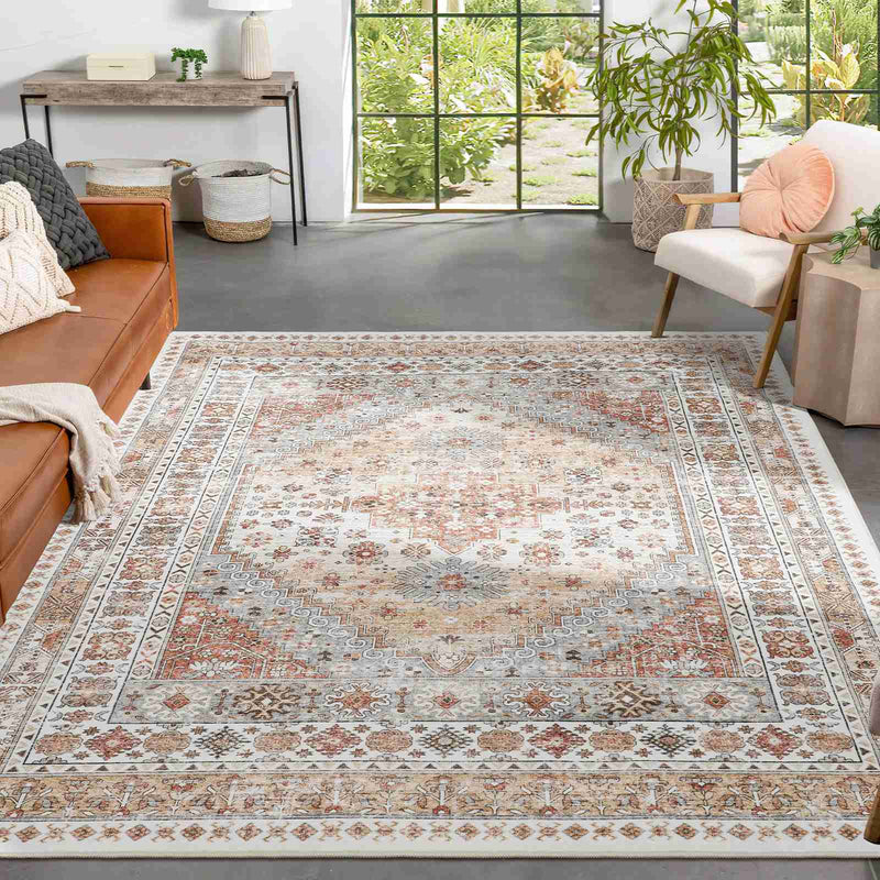 Comicomi Orange Carpet for Living Room 8x10 Entryway Rug Free Shipping